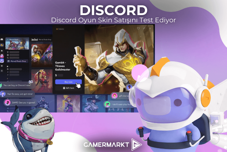 Discord Oyun Skin Satışı Özelliği Test Sürecine Girdi