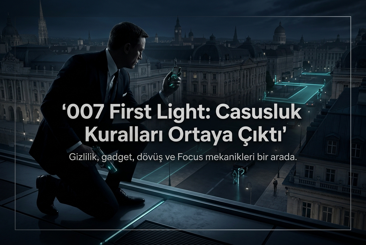 007 First Light Casusluk Kuralları Fragmanı Ve Oynanış