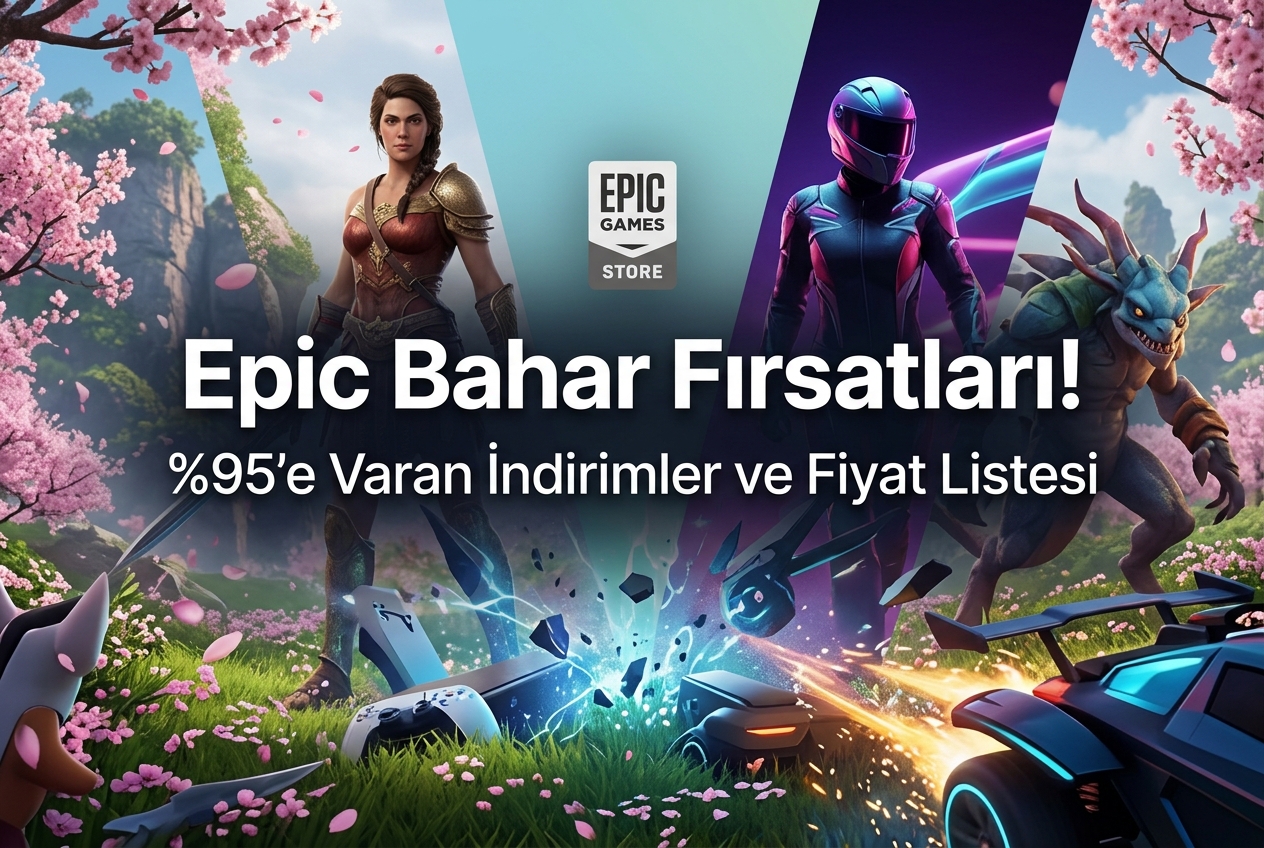 Epic Games Bahar İndirimi 2026: En İyi Fırsatlar Ve Fiyatlar