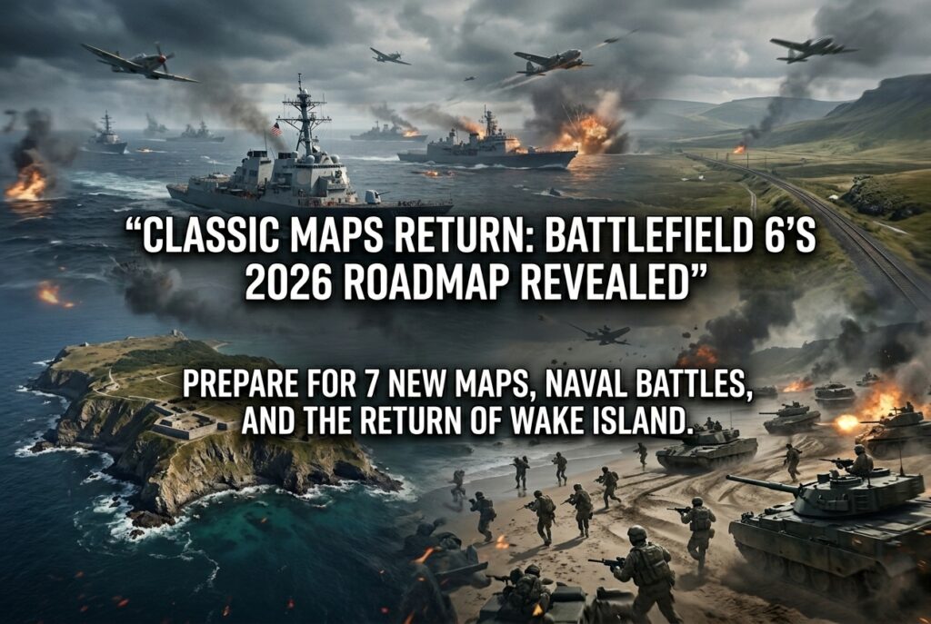 Battlefield 6 2026 Roadmap: 7 Maps, Naval Warfare & More
