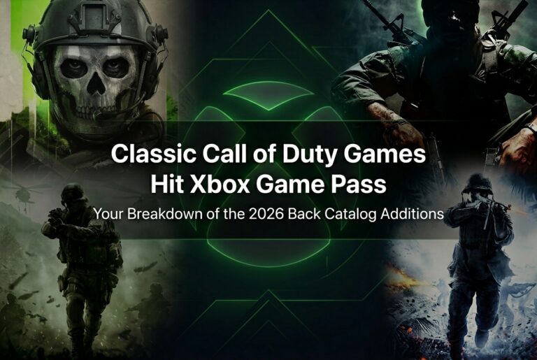 Classic Call Of Duty Games Coming To Xbox Game Pass (2026)