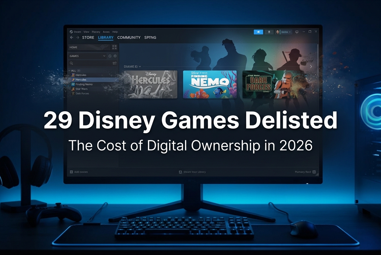 Disney Games Removed From Steam: Ownership & Value Guide