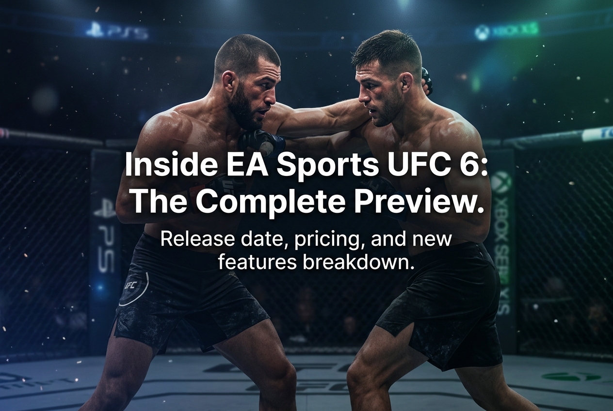 EA Sports UFC 6 Release Date, Price And All Details (2026)