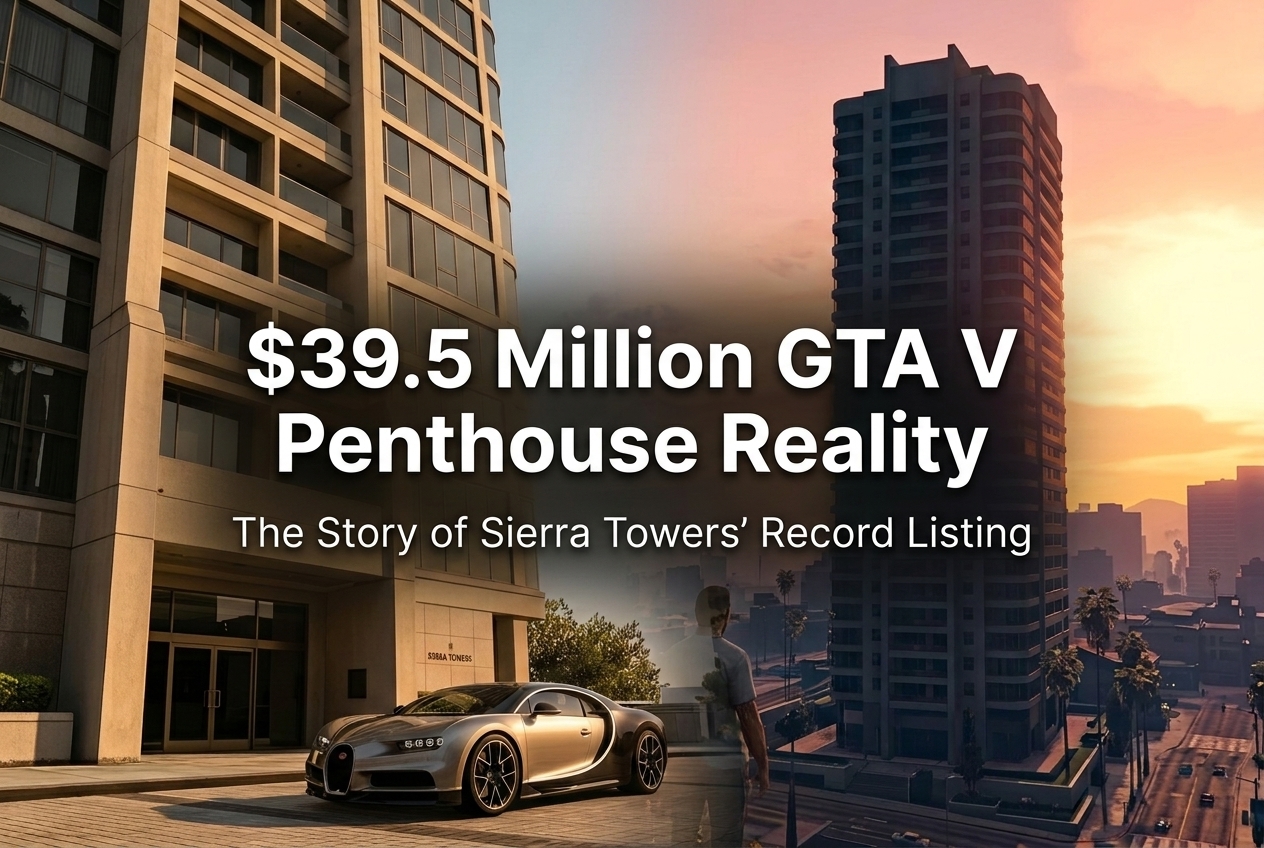 GTA 5 Eclipse Towers Real Life: $39.5M Penthouse For Sale