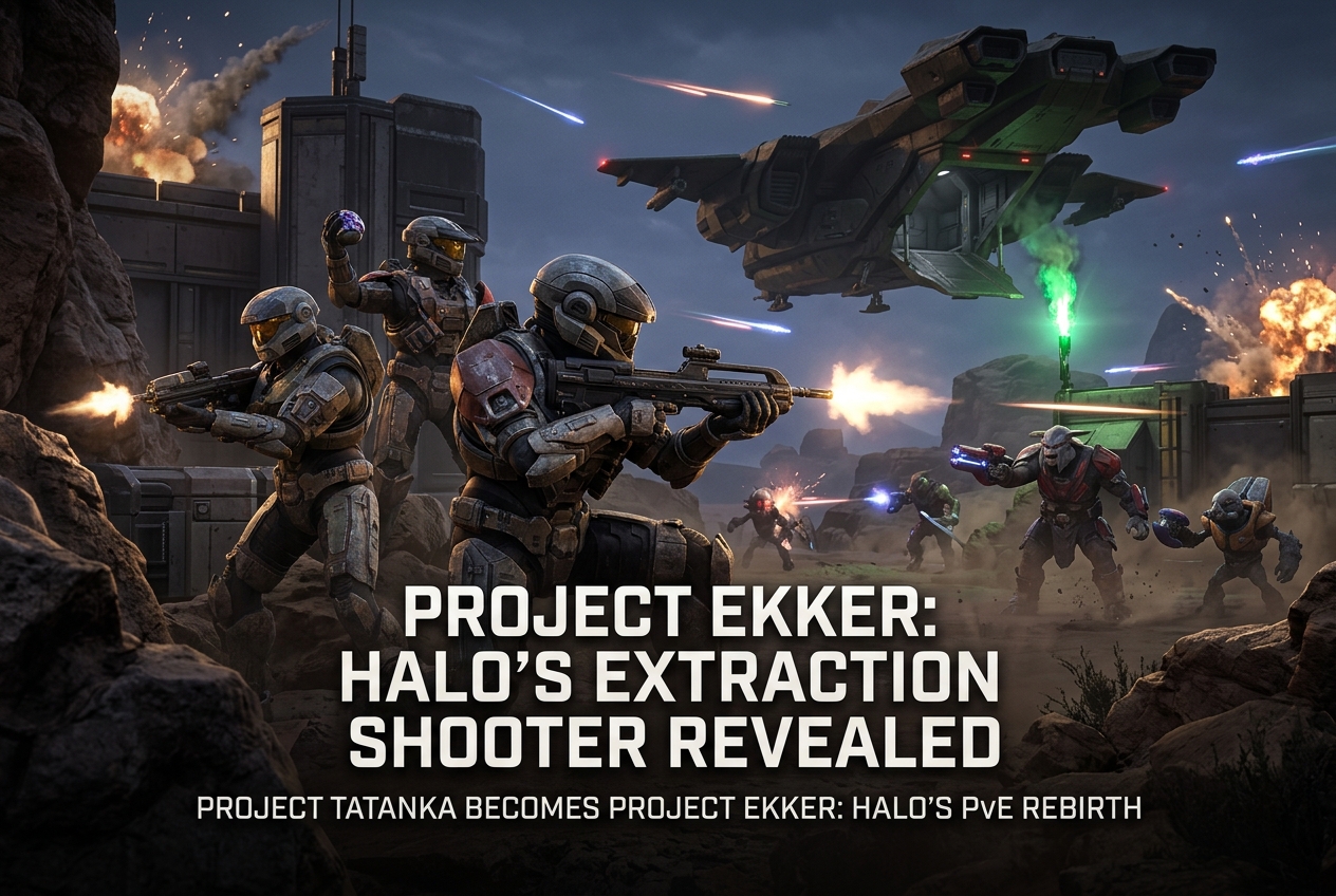 Halo's Cancelled Project Tatanka Is Now An Extraction Shooter