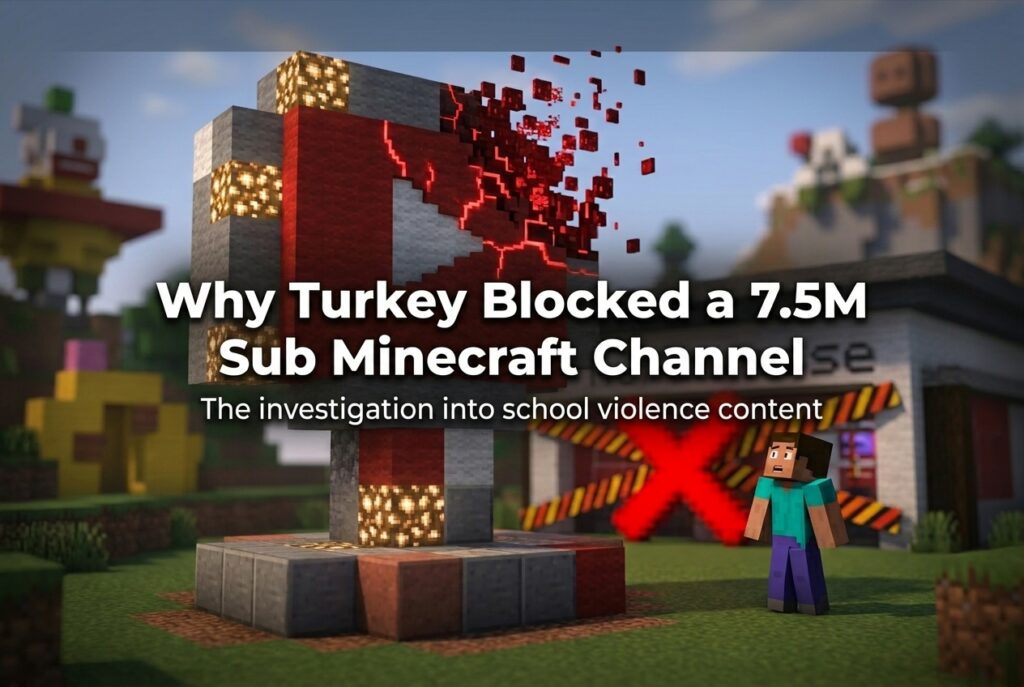 Minecraft Parodileri YouTube Channel Blocked In Turkey