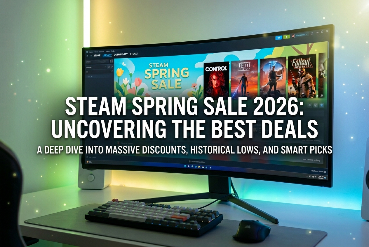 Steam Spring Sale 2026: Best Deals And Price Highlights
