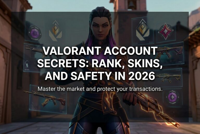 Valorant Account Trading | Safe Buy & Sell Guide 2026