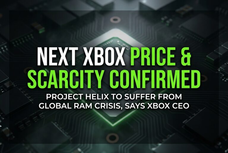 Xbox Project Helix Price Hit By RAM Crisis: CEO Confirms