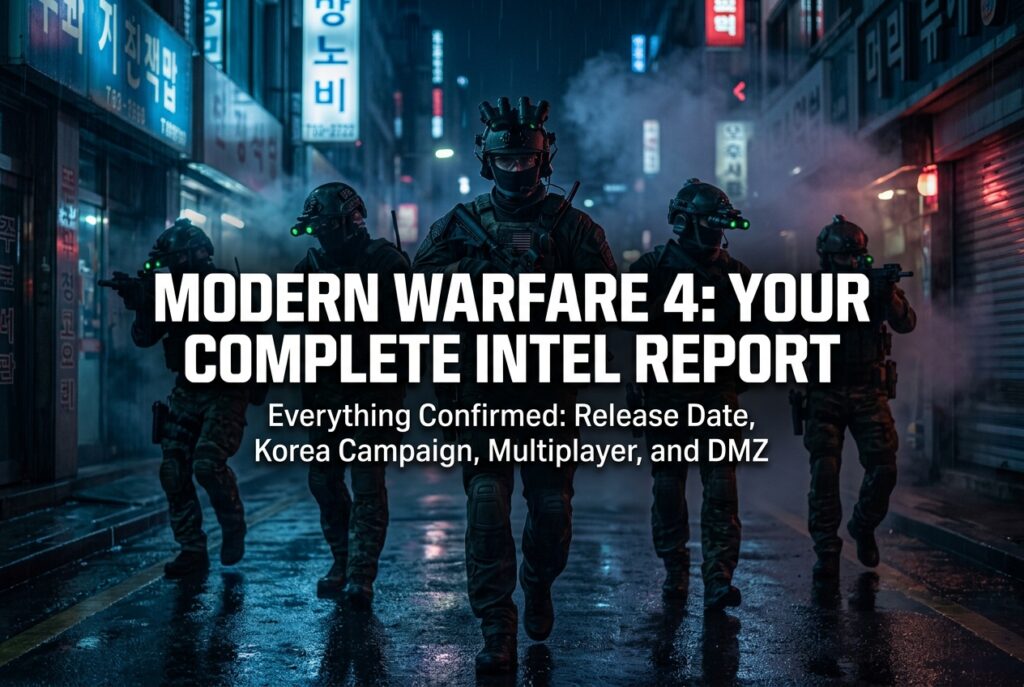 Modern Warfare 4: Release Date, Price, Story & All Details
