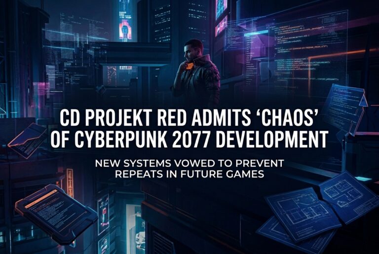 CDPR Admits Cyberpunk 2077 Was Chaos: Witcher 4 Will Differ