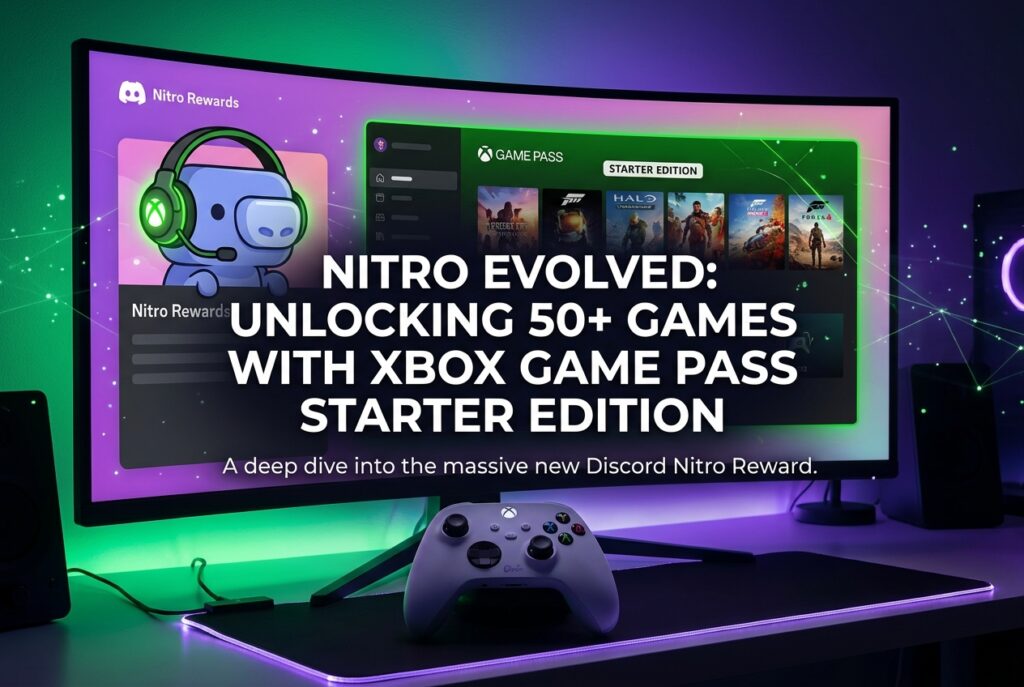 Discord Nitro Now Includes Xbox Game Pass Starter Edition