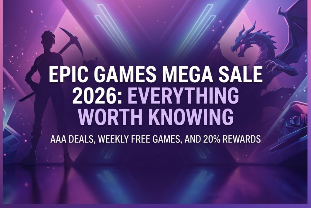 Epic Games Mega Sale 2026: Best Deals And Free Games