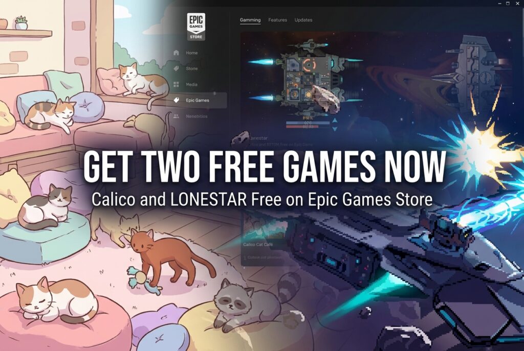 Epic Games Store Free Games: Calico And LONESTAR Now