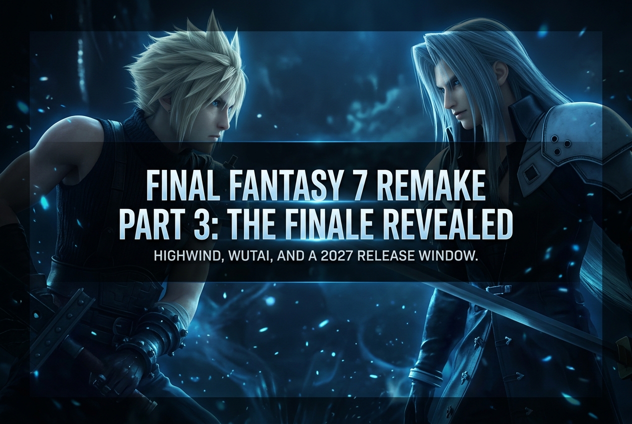 FF7 Remake Part 3: Release Window, Reveal And All Details