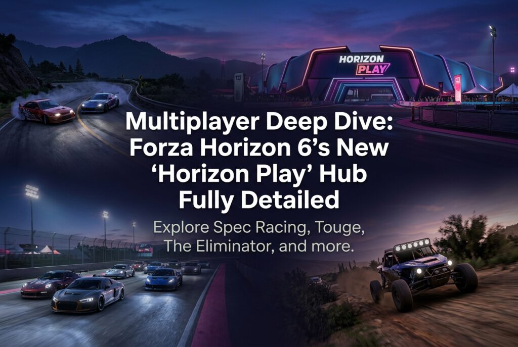Forza Horizon 6 Horizon Play Multiplayer Modes Revealed