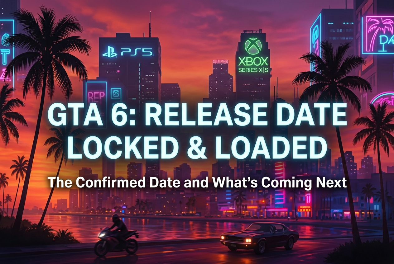 GTA 6 Release Date Confirmed For November 19, 2026