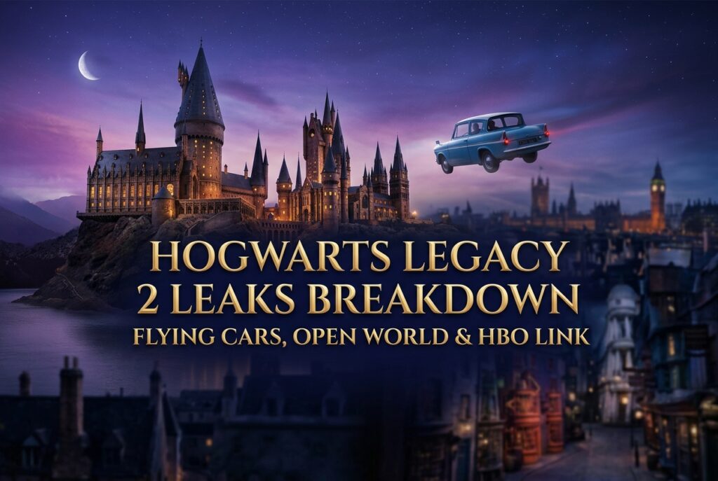 Hogwarts Legacy 2 Leaks: Flying Cars And Seamless World
