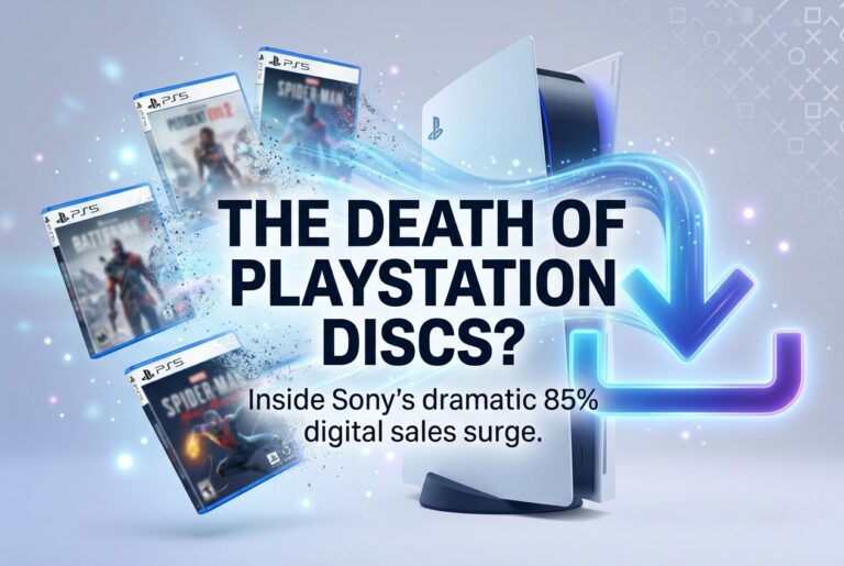 85% Of PS5 Game Sales Are Digital: End Of Disc Games?