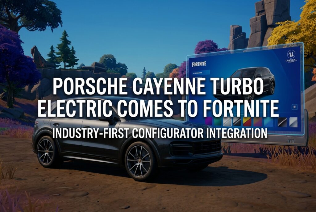 Porsche Cayenne Turbo Electric In Fortnite: Full Details