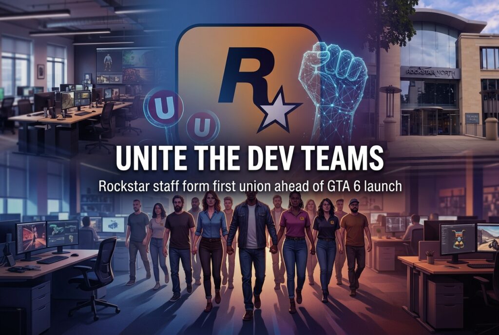 Rockstar Workers Form First Union Before GTA 6 Launch