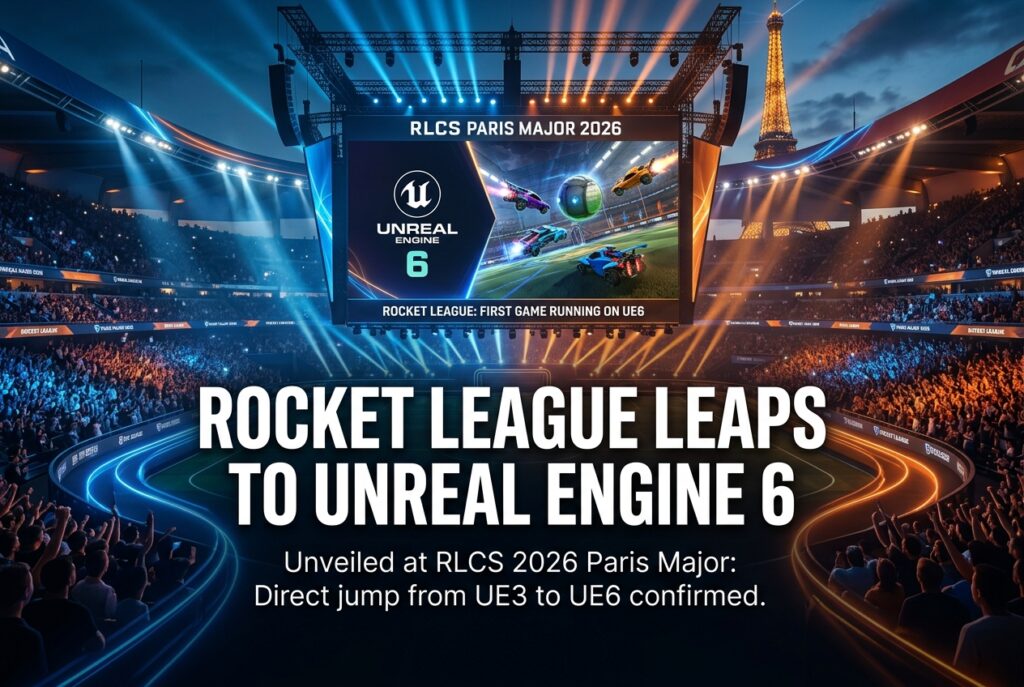 Unreal Engine 6 Revealed: Rocket League Gets The First Look