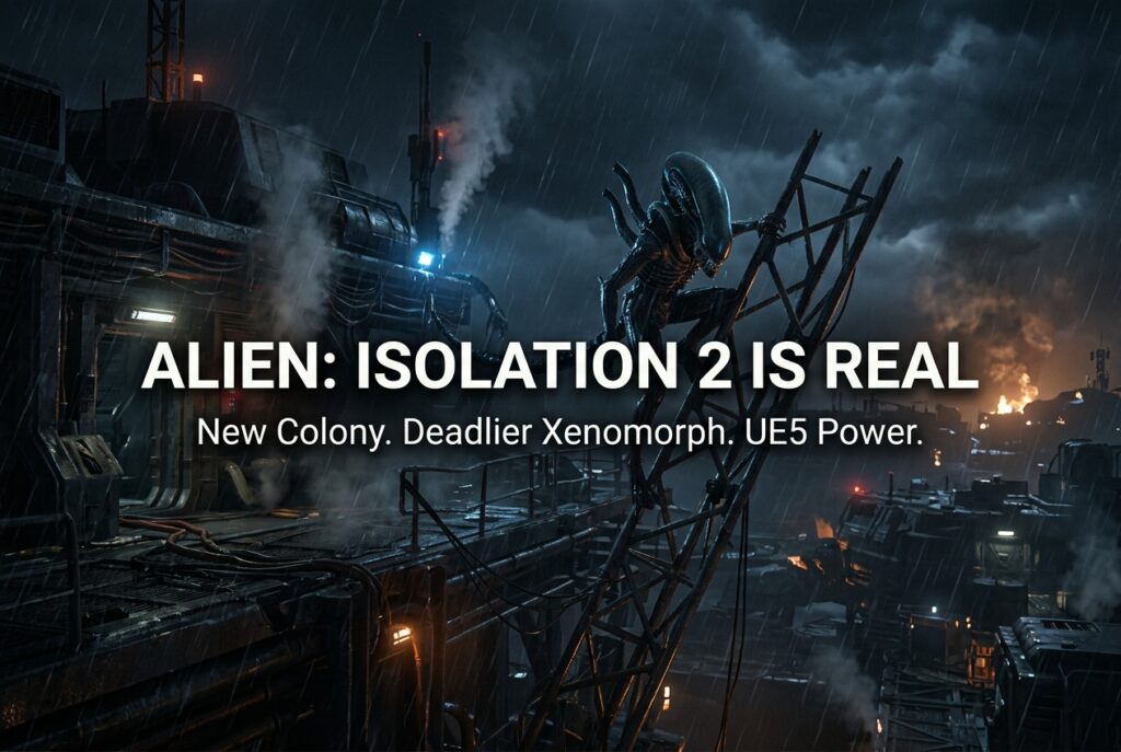 Alien: Isolation 2 Revealed: New Setting, Engine, And Details