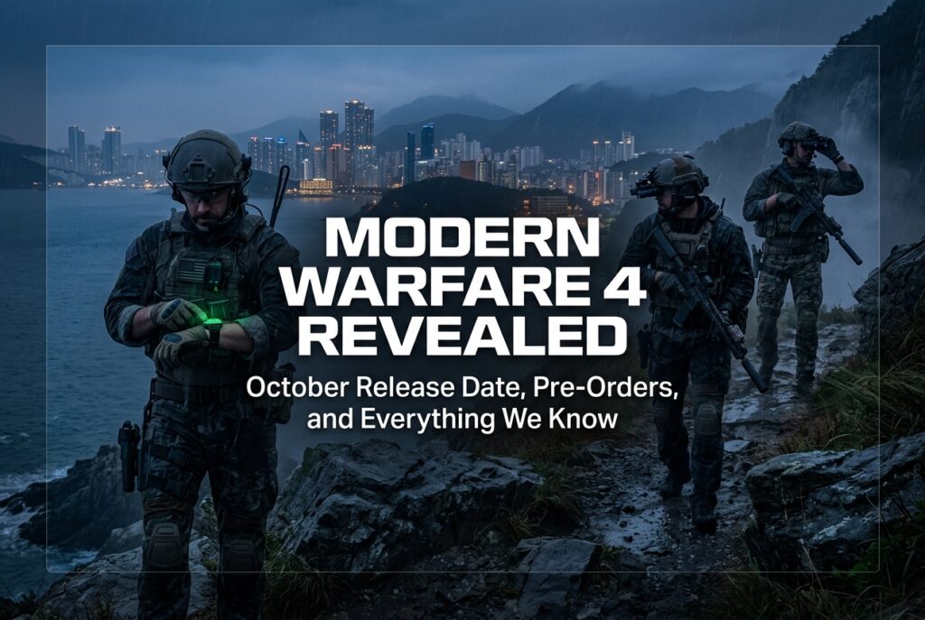 Modern Warfare 4: Release Date, Pre-Orders & All Details