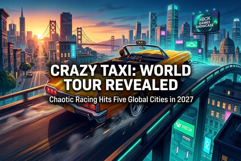 Crazy Taxi World Tour Announced: 2027 Release Date Details