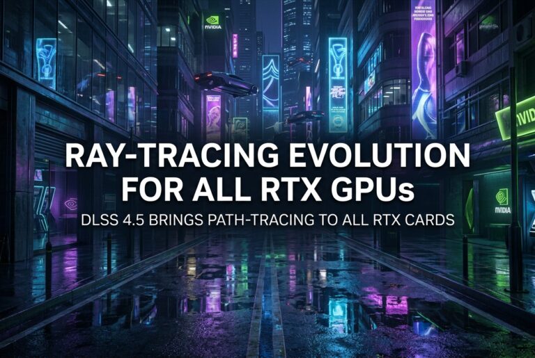 DLSS 4.5 Ray Reconstruction: Release Date, Games, Details