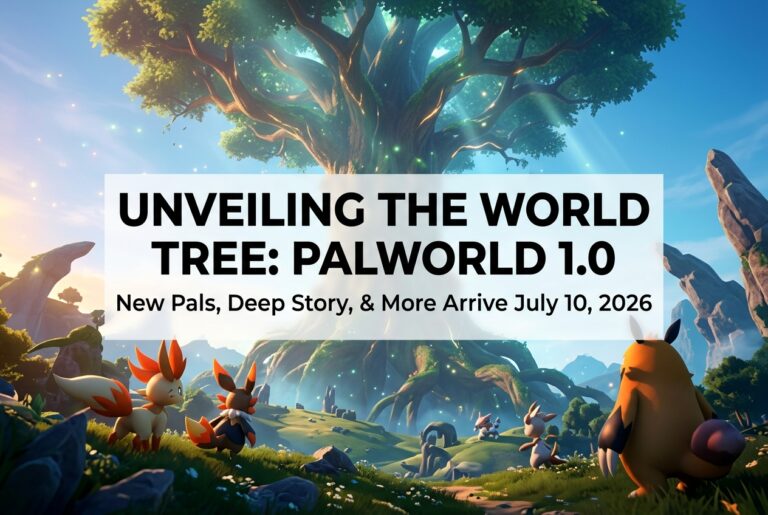 Palworld 1.0 Release Date Confirmed For July 10, 2026