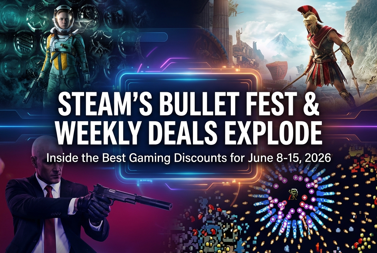 Steam Weekly Deals June 8-15, 2026: Top Discounts List