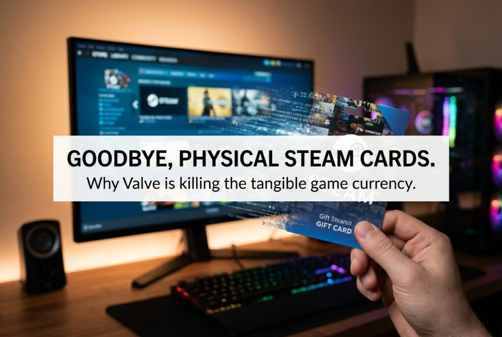 Physical Steam Gift Cards Discontinued: What To Know