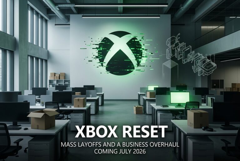 Xbox Reset: Major Layoffs And Restructuring Coming July 2026
